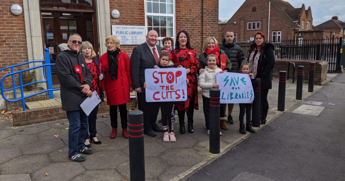 Save our Library Service petition - Crawley Labour Party
