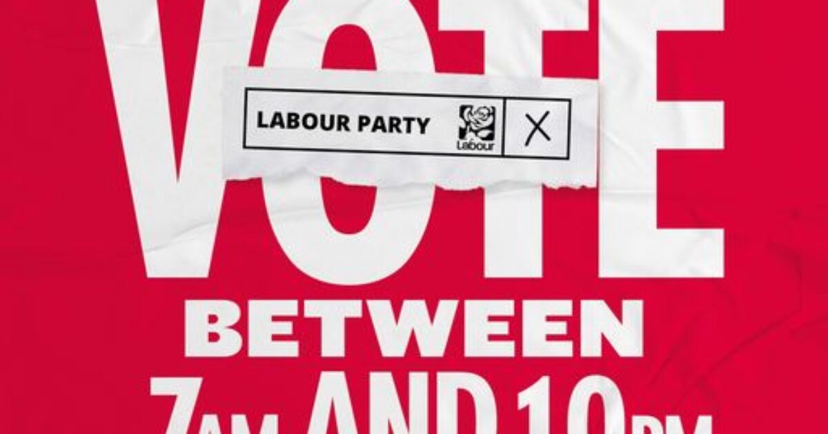 Election day tomorrow - Crawley Labour Party